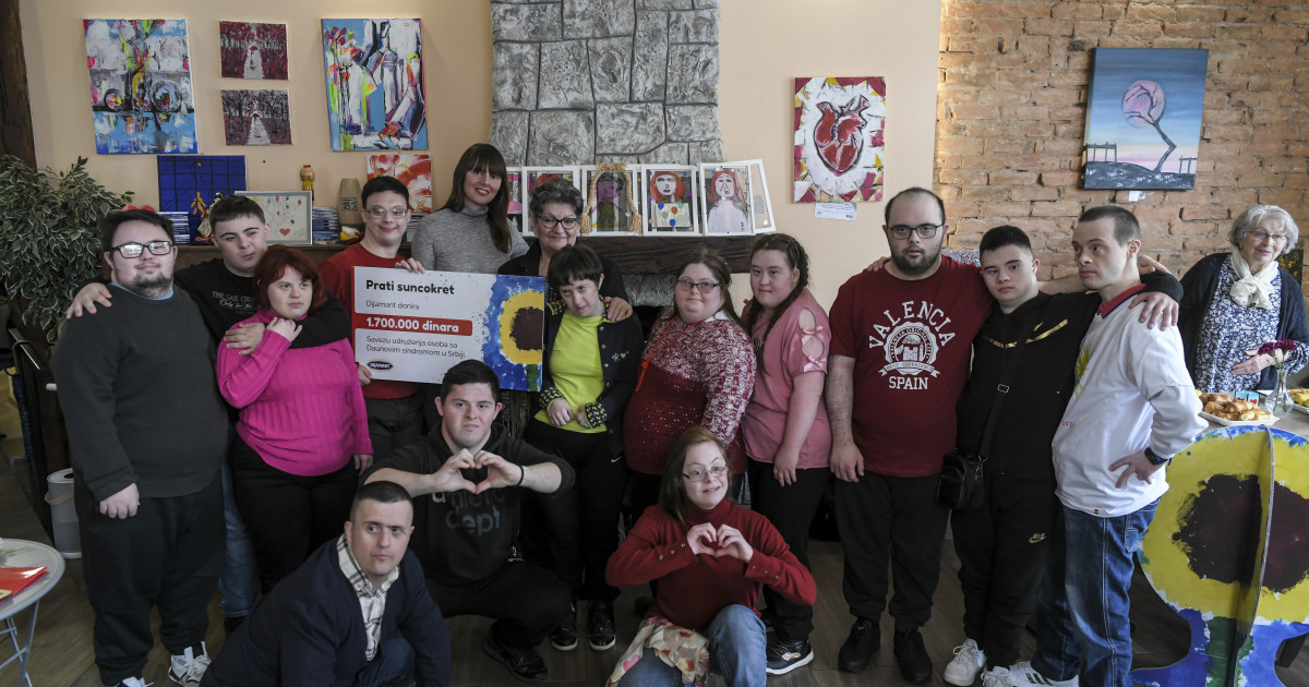 Dijamant nastavlja da pomaže osobama sa Daunovim sindromom